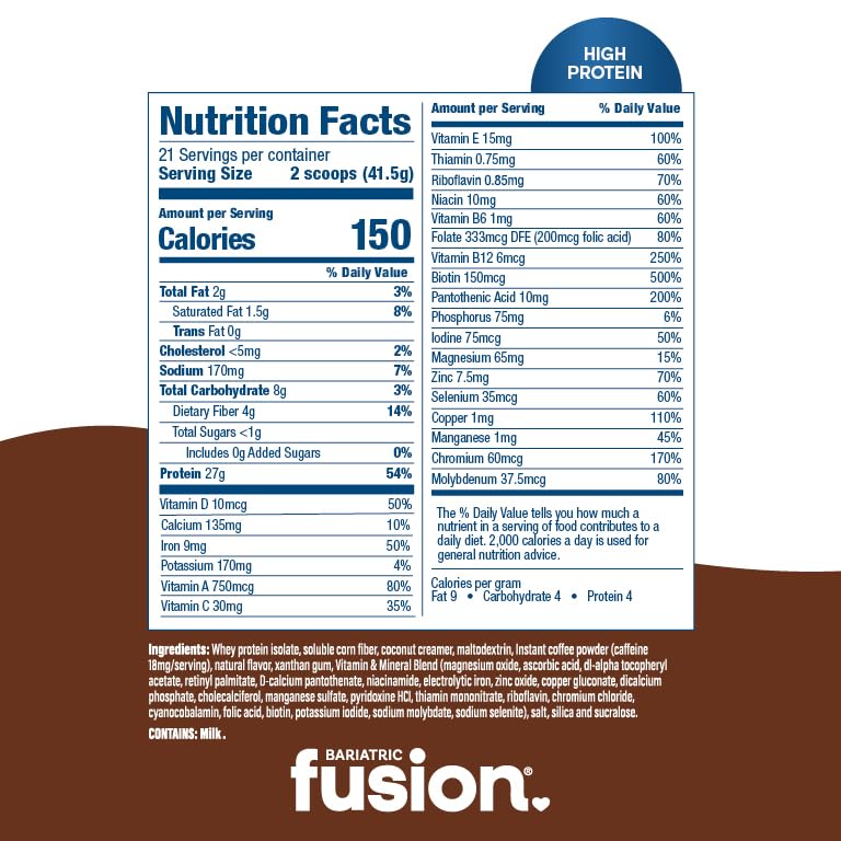 delicious cappuccino flavour protein