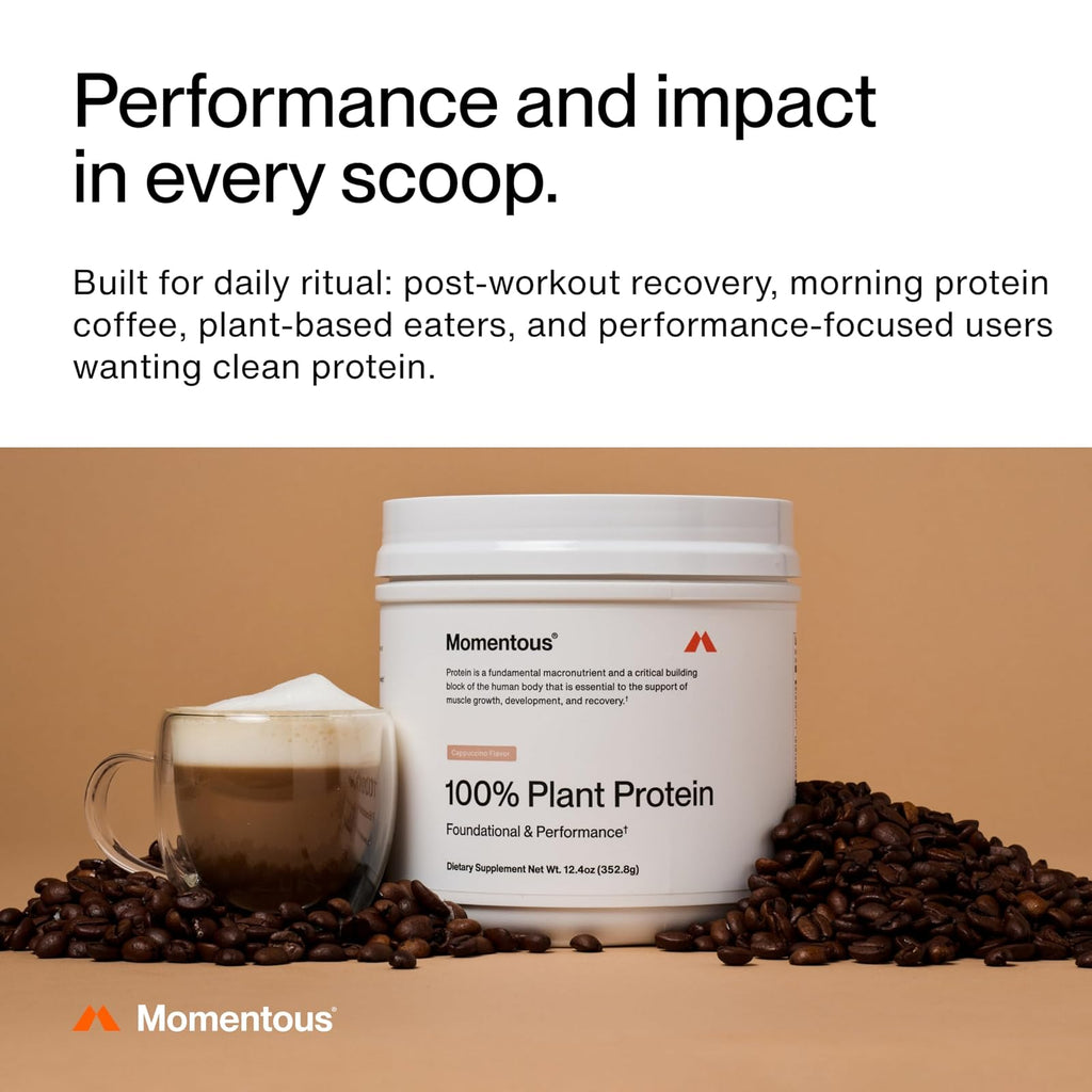 delicious cappuccino vegan protein shake