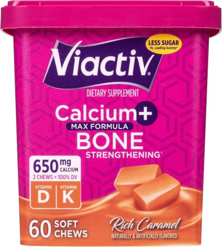 delicious caramel calcium supplement