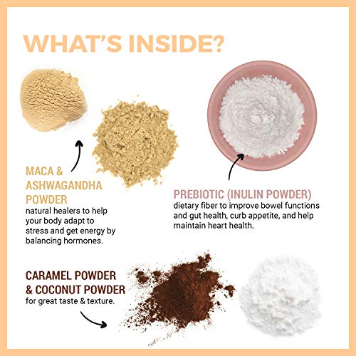 Delicious caramel coconut taste