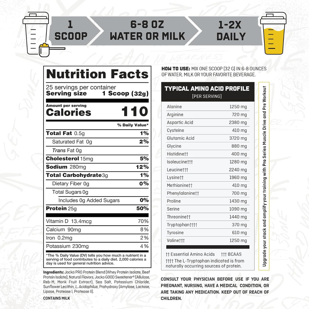 Delicious caramel protein for smoothies