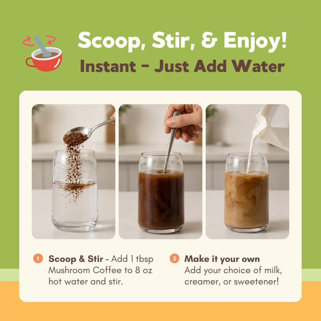 delicious chaga coffee alternative