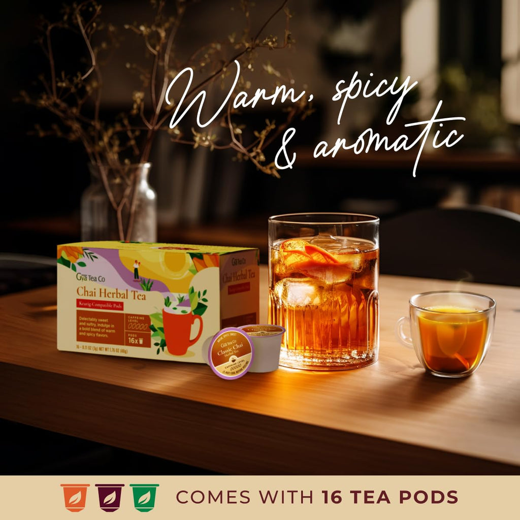 delicious chai tea for relaxation