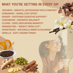 Delicious chai tea for relaxation