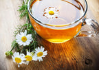Delicious chamomile tea for bedtime