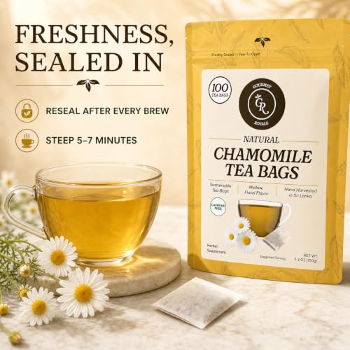 delicious chamomile tea for bedtime