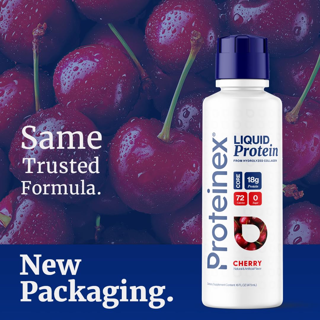 delicious cherry collagen protein liquid