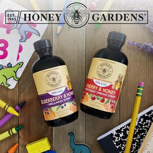 delicious cherry elderberry syrup for children