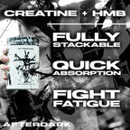 Delicious cherry flavour creatine powder