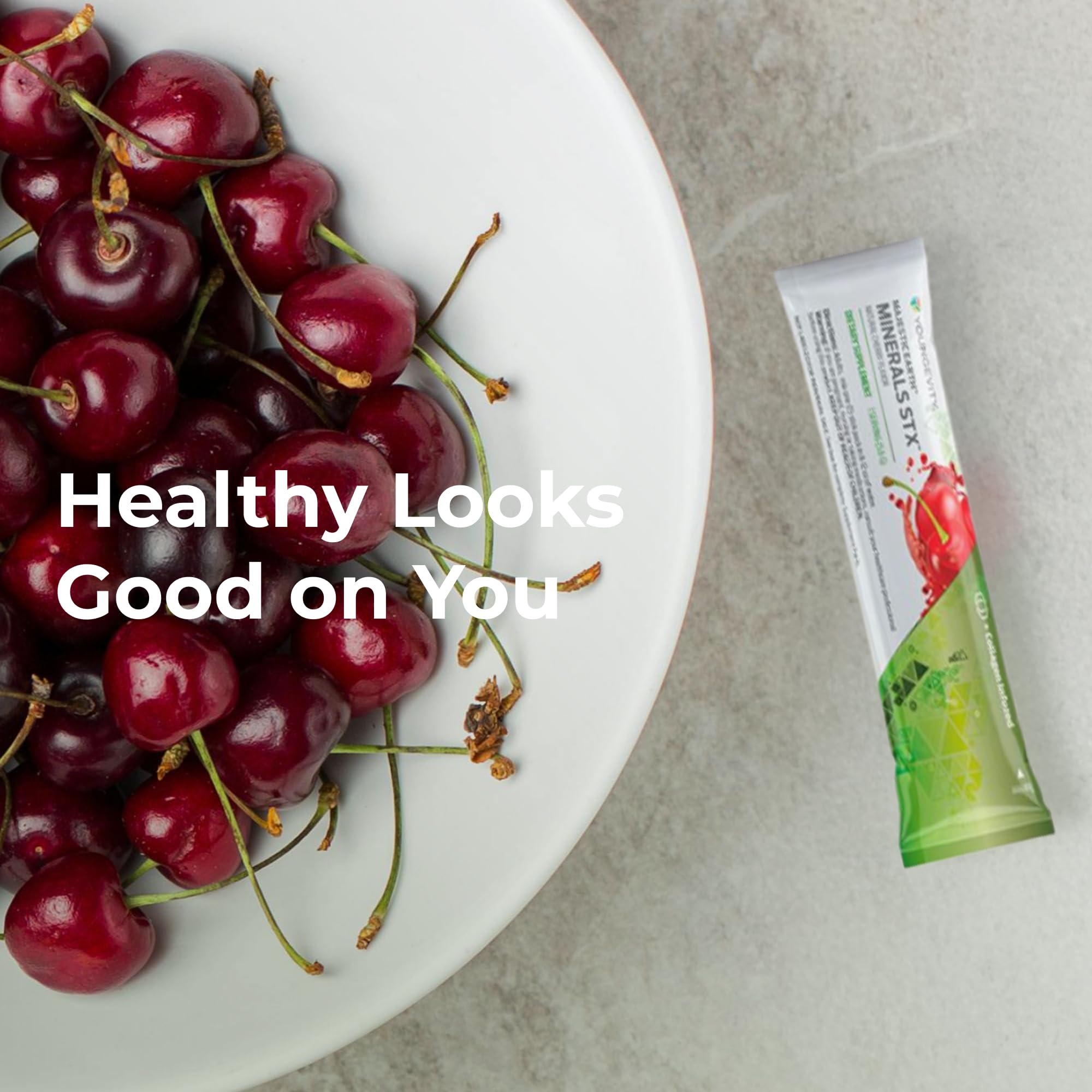 delicious cherry flavour health supplement
