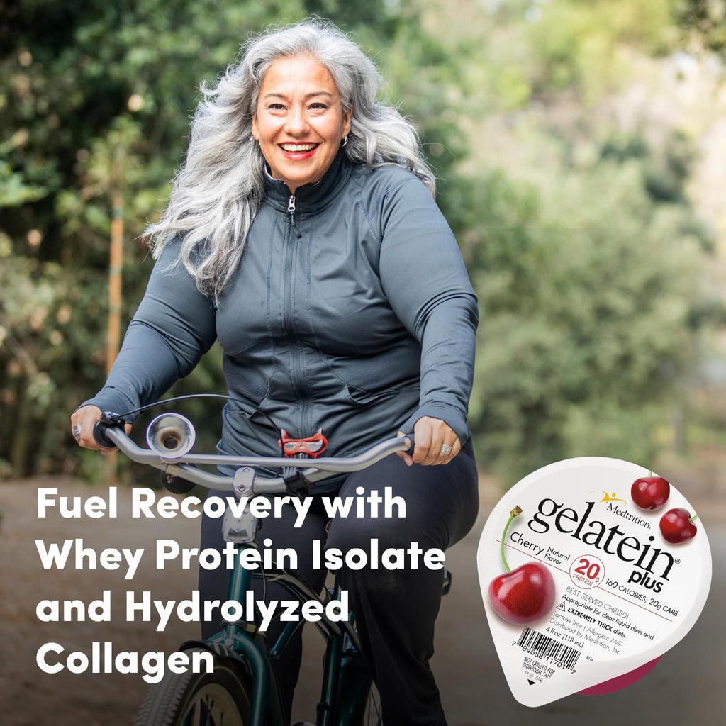 delicious cherry flavour protein drink