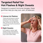 Delicious cherry-flavoured menopause support