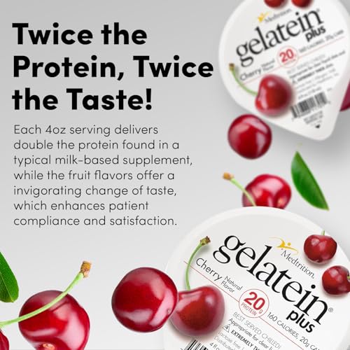delicious cherry protein shake