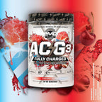 Delicious cherry slush energy drink