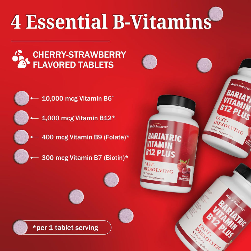 Delicious cherry strawberry B12 flavour