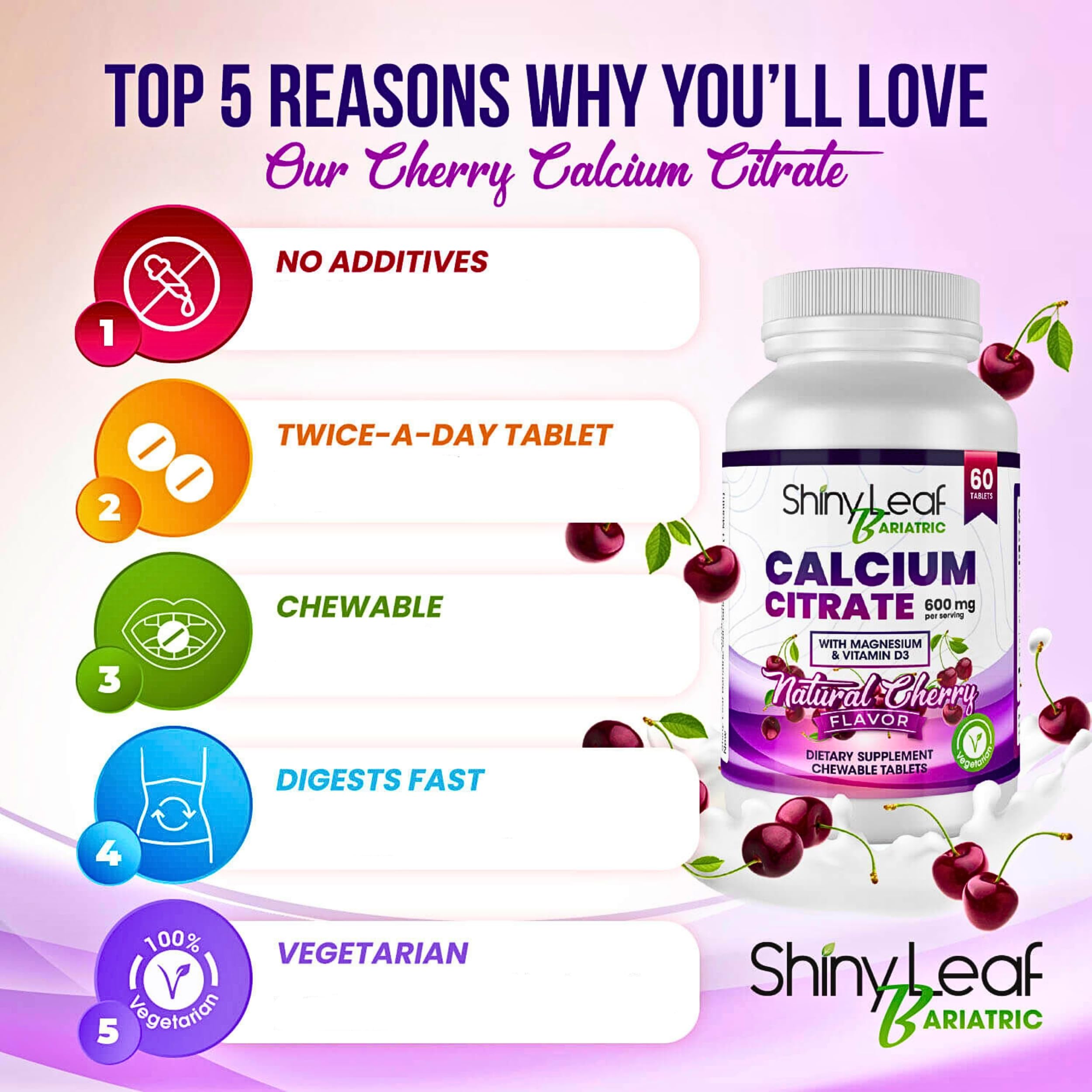 delicious chewable calcium tablets