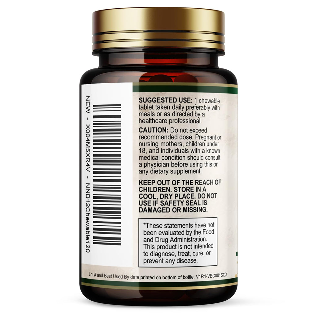 delicious chewable Vitamin B12 for daily use