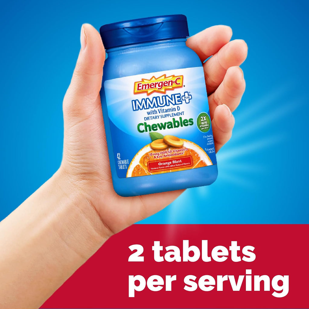 Delicious chewable vitamin C supplement