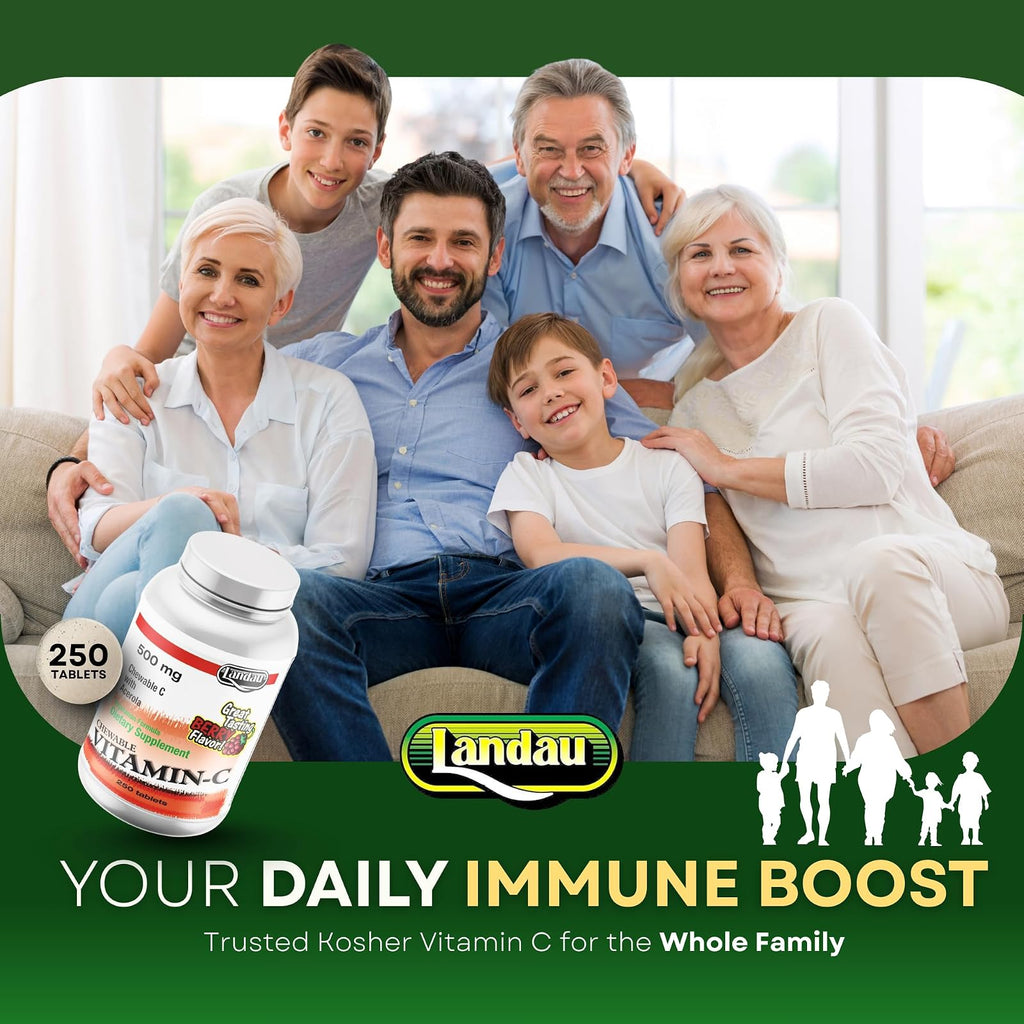 delicious chewable Vitamin C tablets