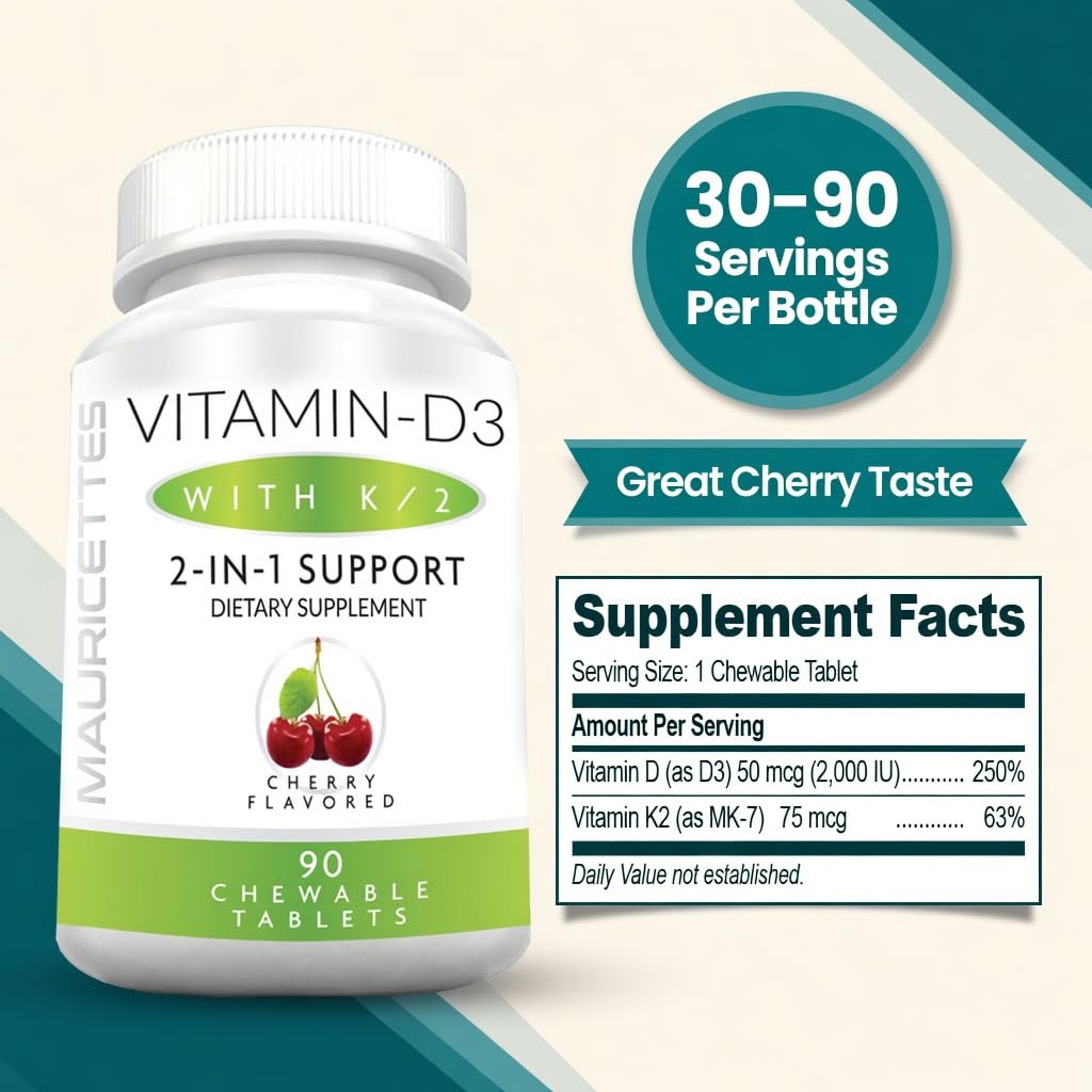 delicious chewable vitamin D supplement