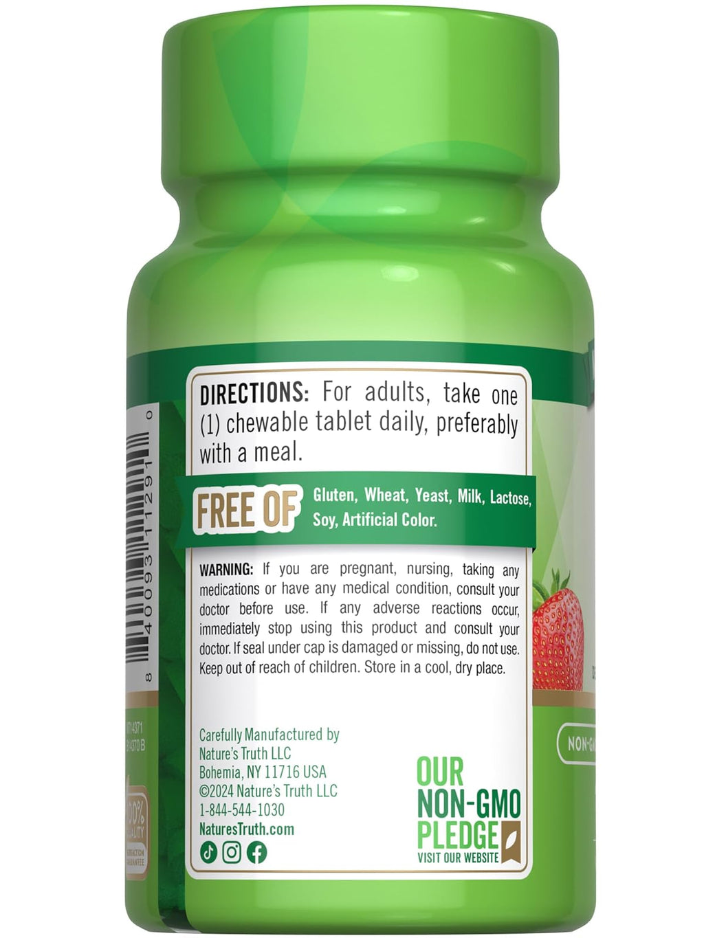 Delicious chewable Vitamin D3 supplement