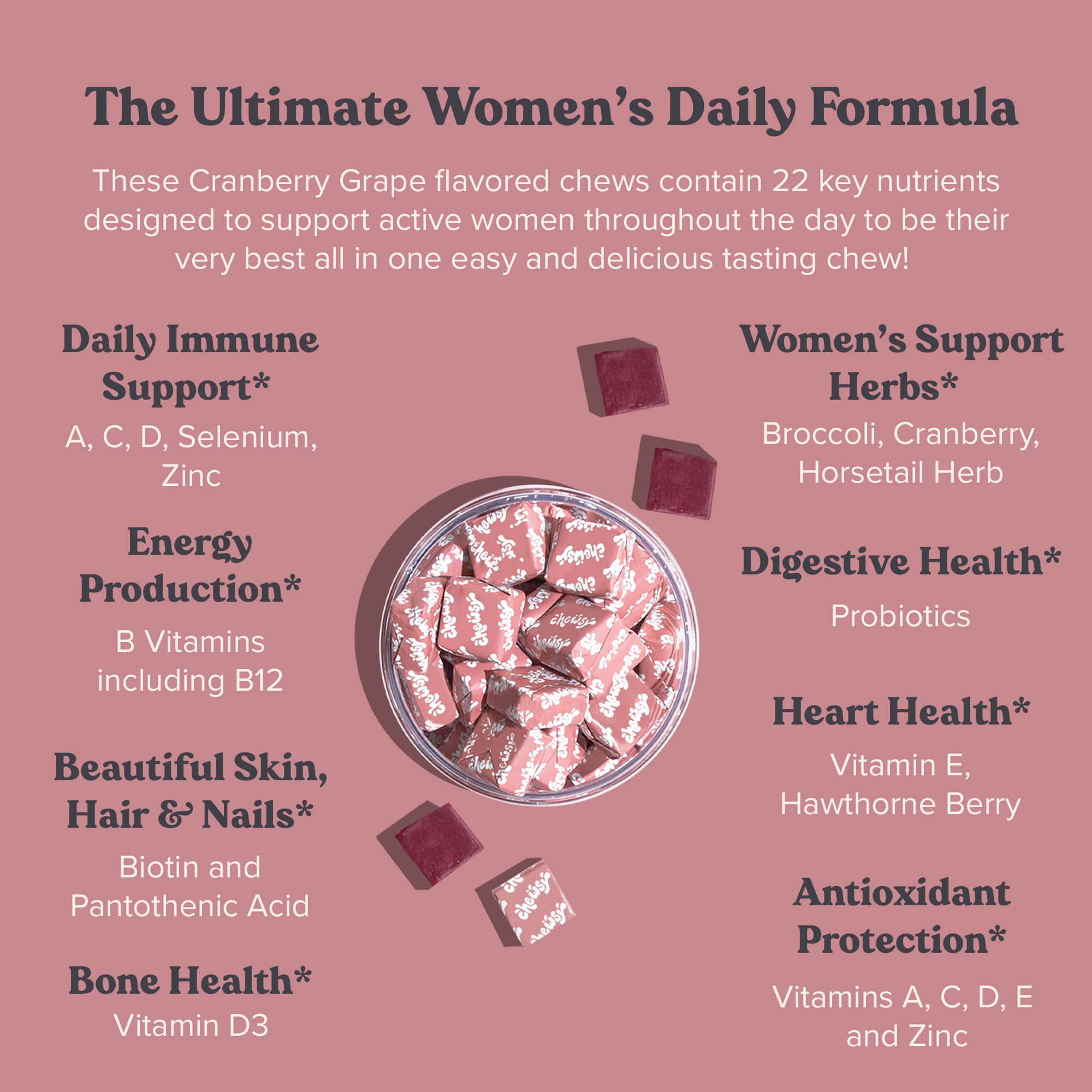 delicious chewable vitamins for adults