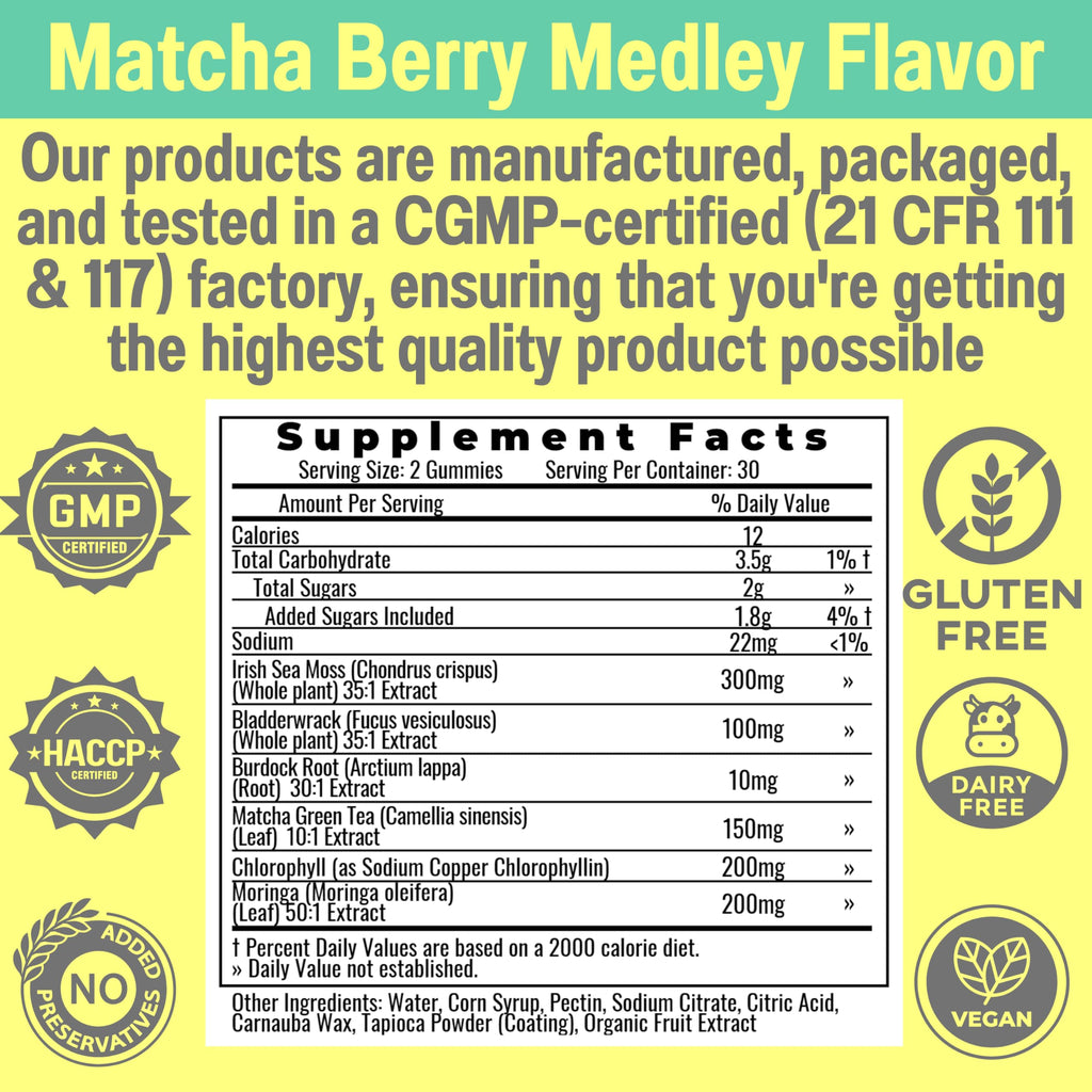 delicious chlorophyll gummies for wellness