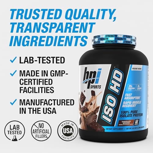 delicious chocolate brownie protein shake