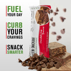 Delicious chocolate brownie protein treat