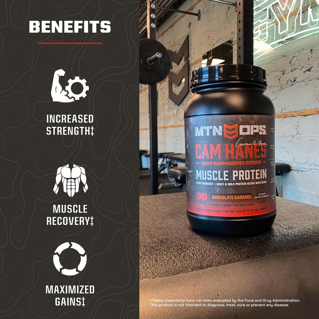 delicious chocolate caramel protein