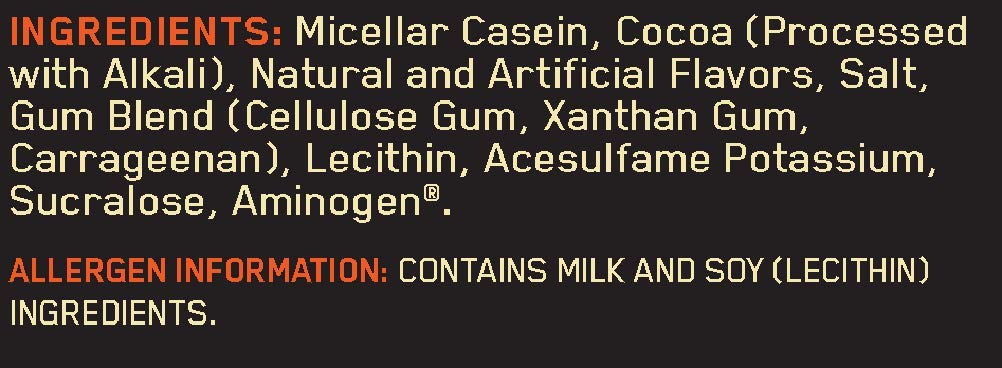 delicious chocolate casein for post-workout