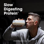 delicious chocolate casein protein shake