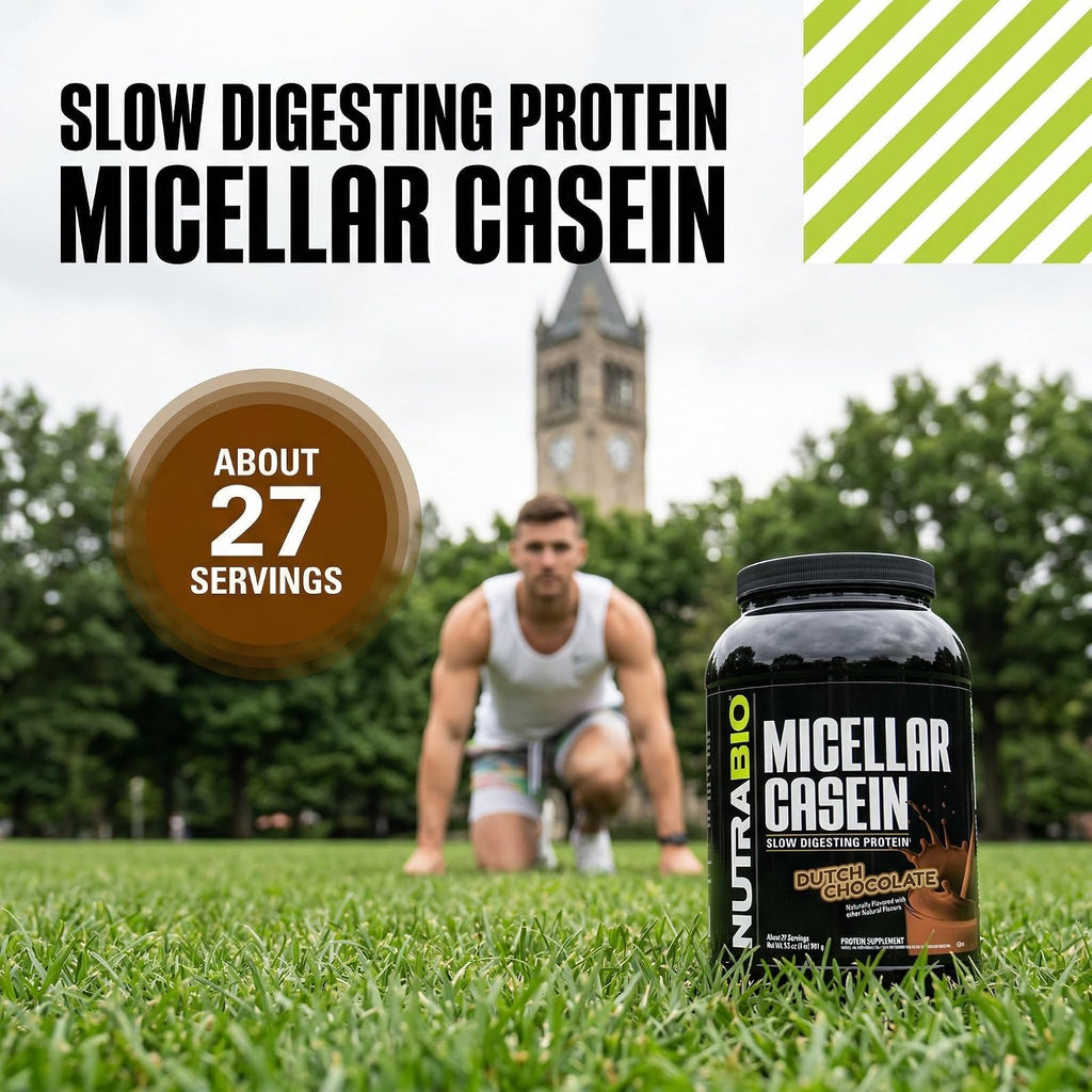 delicious chocolate casein protein shake