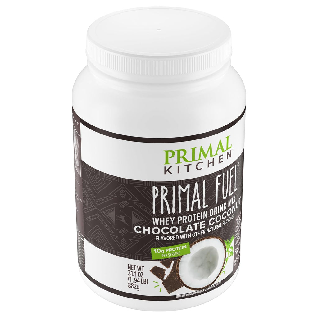 delicious chocolate coconut protein supplement
