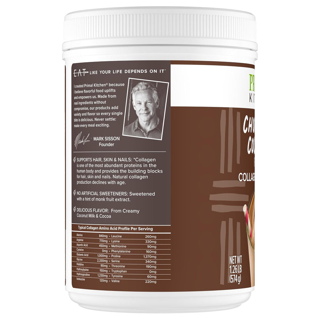 delicious chocolate collagen mix