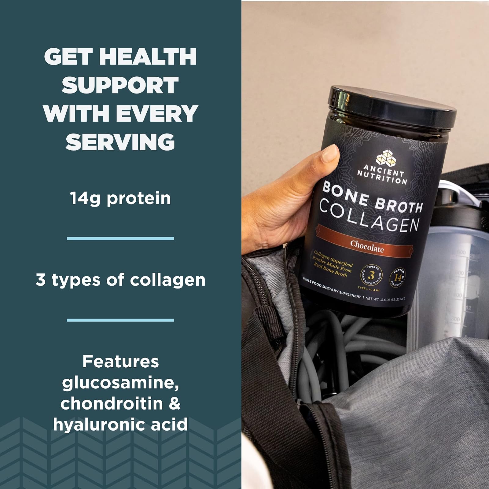 delicious chocolate collagen supplement