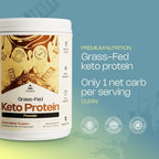 Delicious chocolate cream protein powder