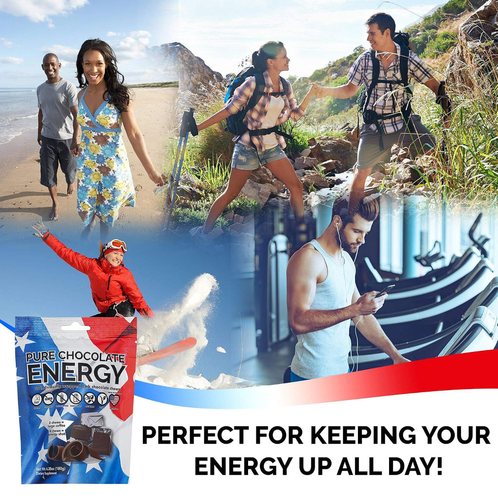 delicious chocolate energy snacks
