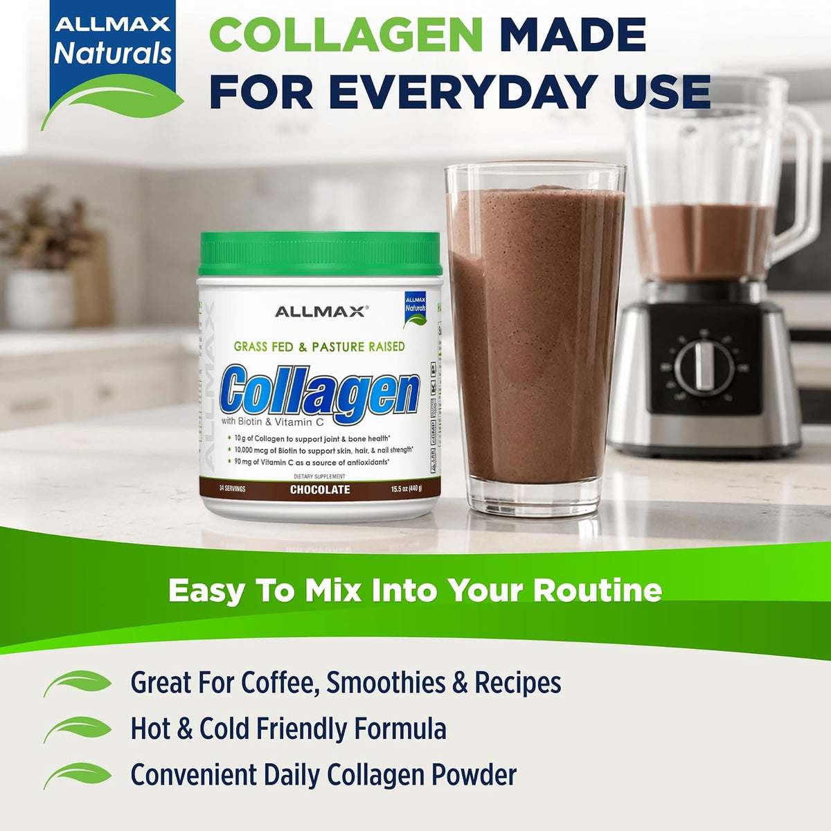delicious chocolate flavour collagen