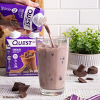 delicious chocolate flavour protein drink