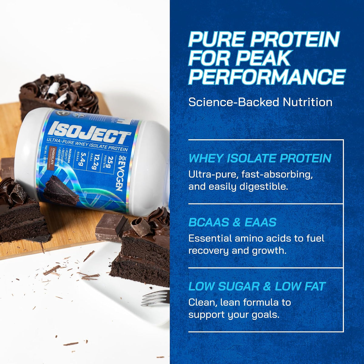 delicious chocolate flavour protein powder