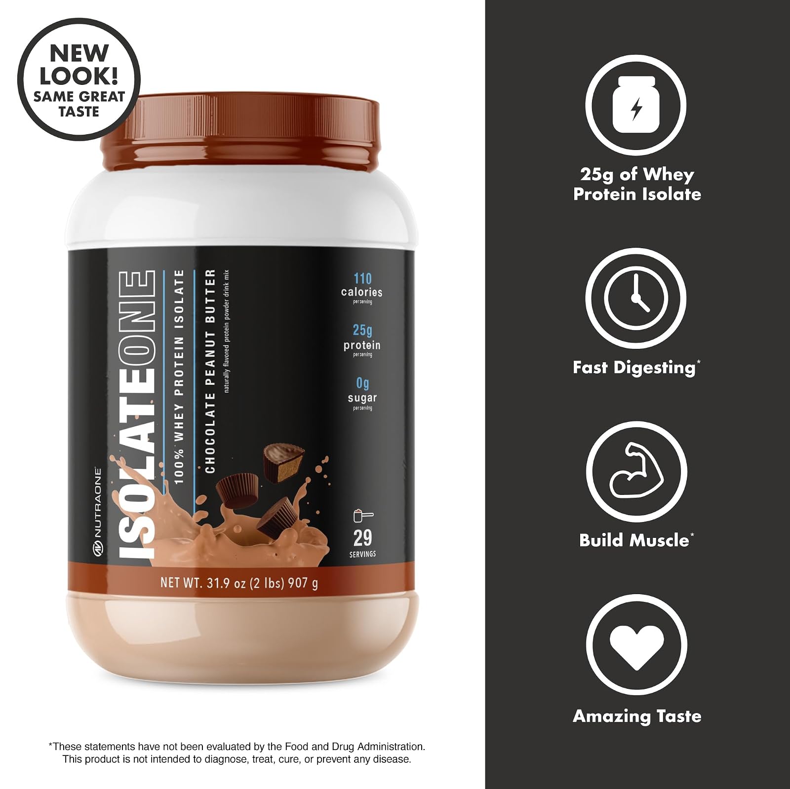delicious chocolate flavour protein supplement