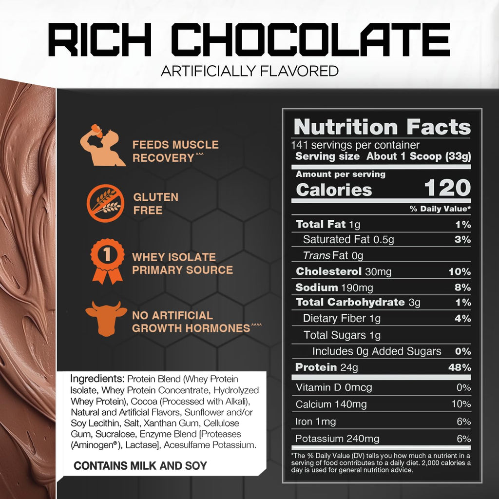 delicious chocolate flavour protein