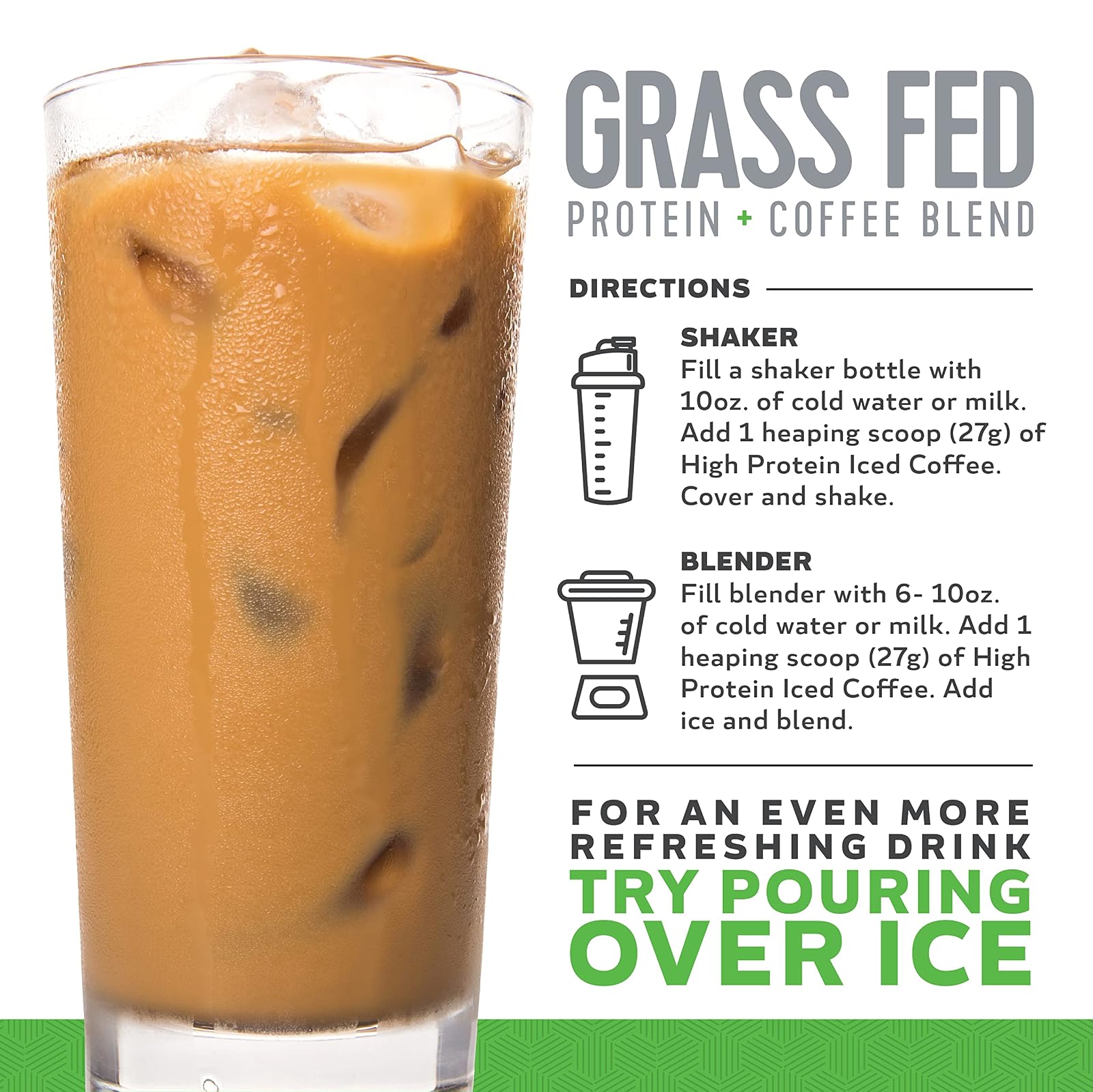 delicious chocolate iced coffee protein
