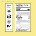 delicious chocolate maca protein supplement