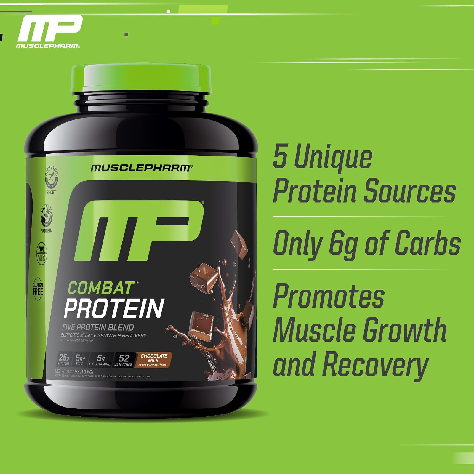 delicious chocolate milk protein shake