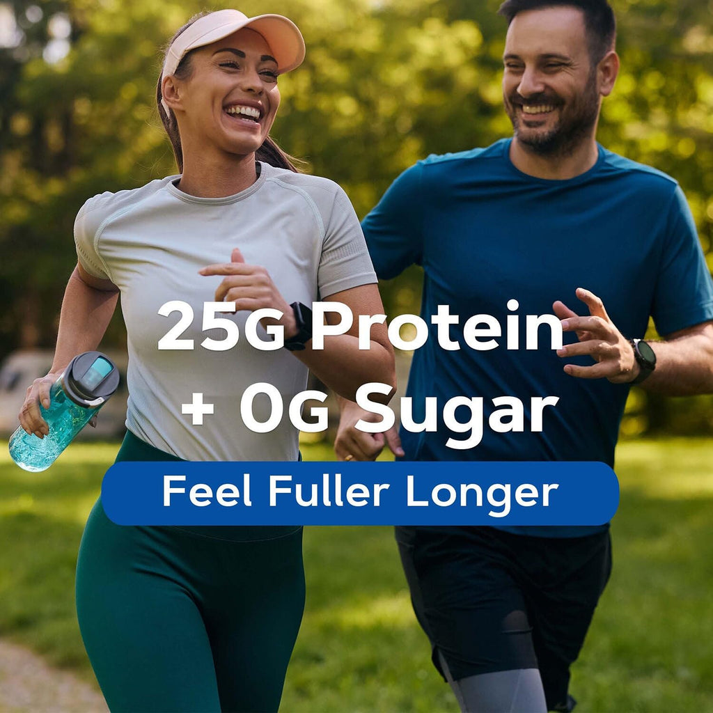 delicious chocolate mint protein drink