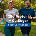 delicious chocolate mint protein drink