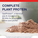 delicious chocolate pea protein blend