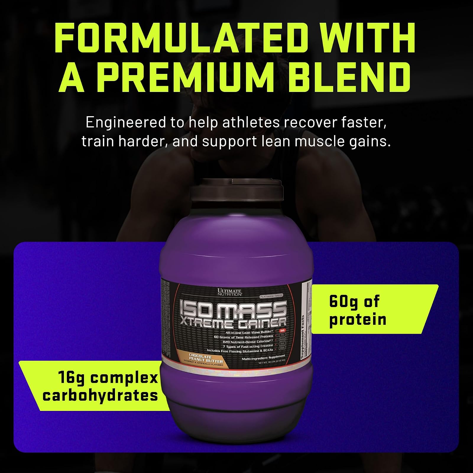 delicious chocolate peanut butter flavour